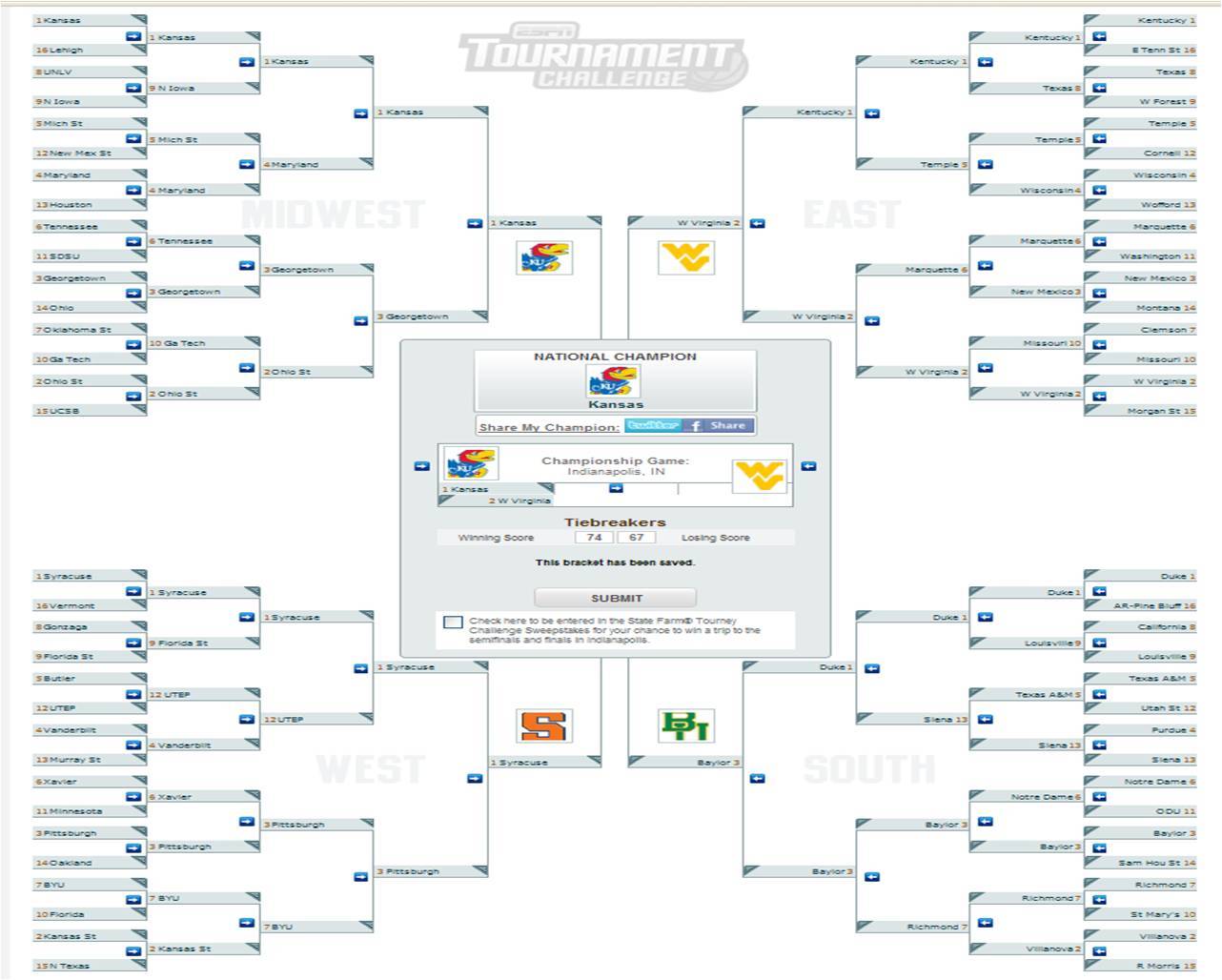 Still Need Help Filling Out Your Bracket? | Onward State