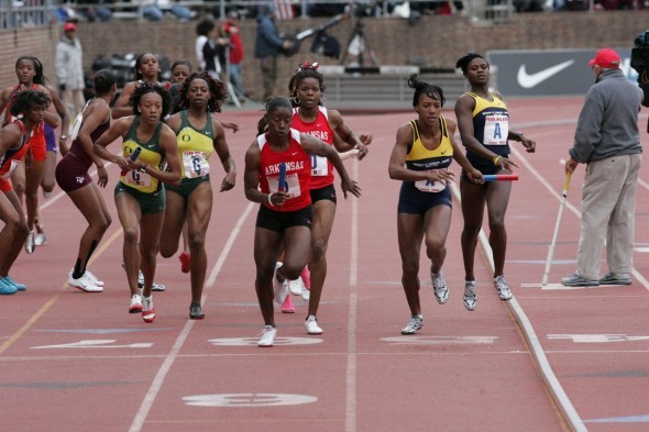 Women's 4x200 Track Team Runs Away With Title | Onward State