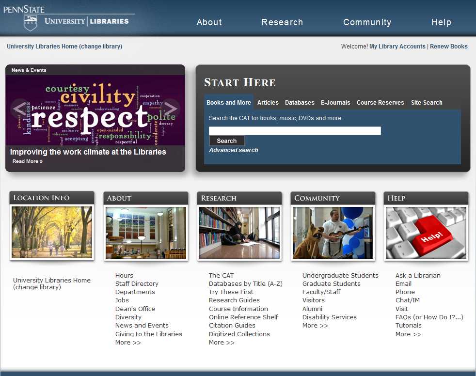 PSU Libraries Launch New Website | Onward State