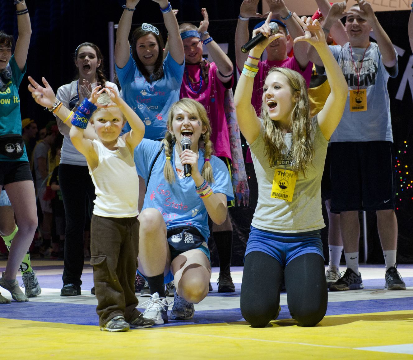 Kids Spark BJC at "THON's Fireworks" Variety Show