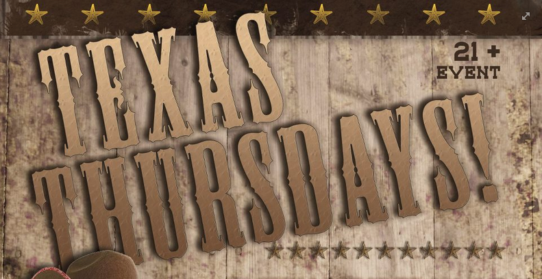 Texas Thursdays is coming to Levels, Y'all!