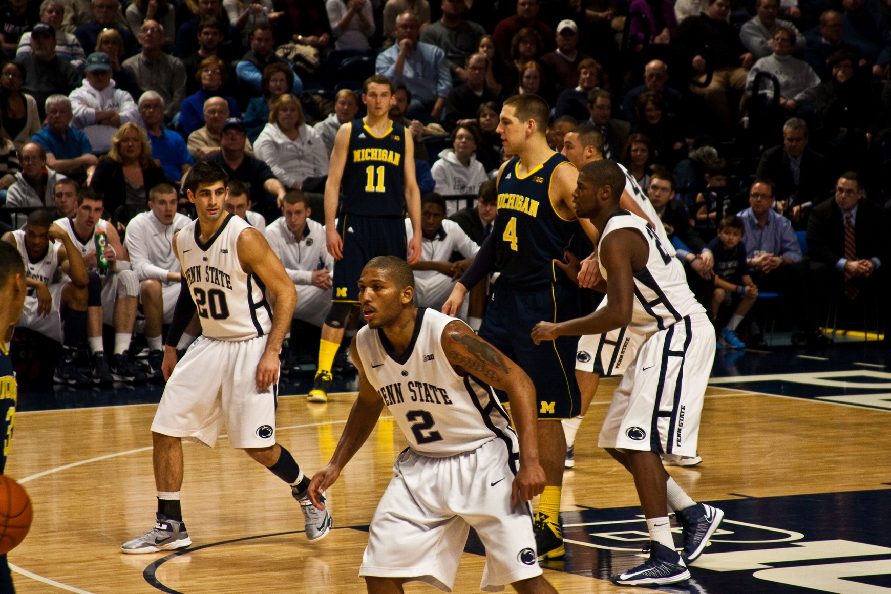Newbill Carries Penn State To A Win In Final European Tour Game