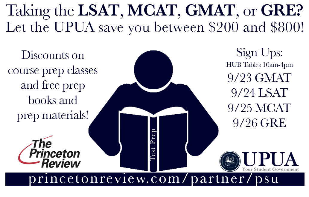 UPUA Test Prep Week Returns For Fall Semester