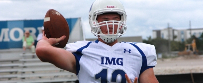 Quarterback Recruit Michael Oconnor Visits State College Today Still