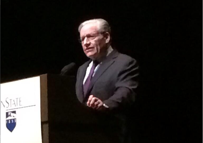 Watergate Reporter Bob Woodward Speaks to Penn State Students