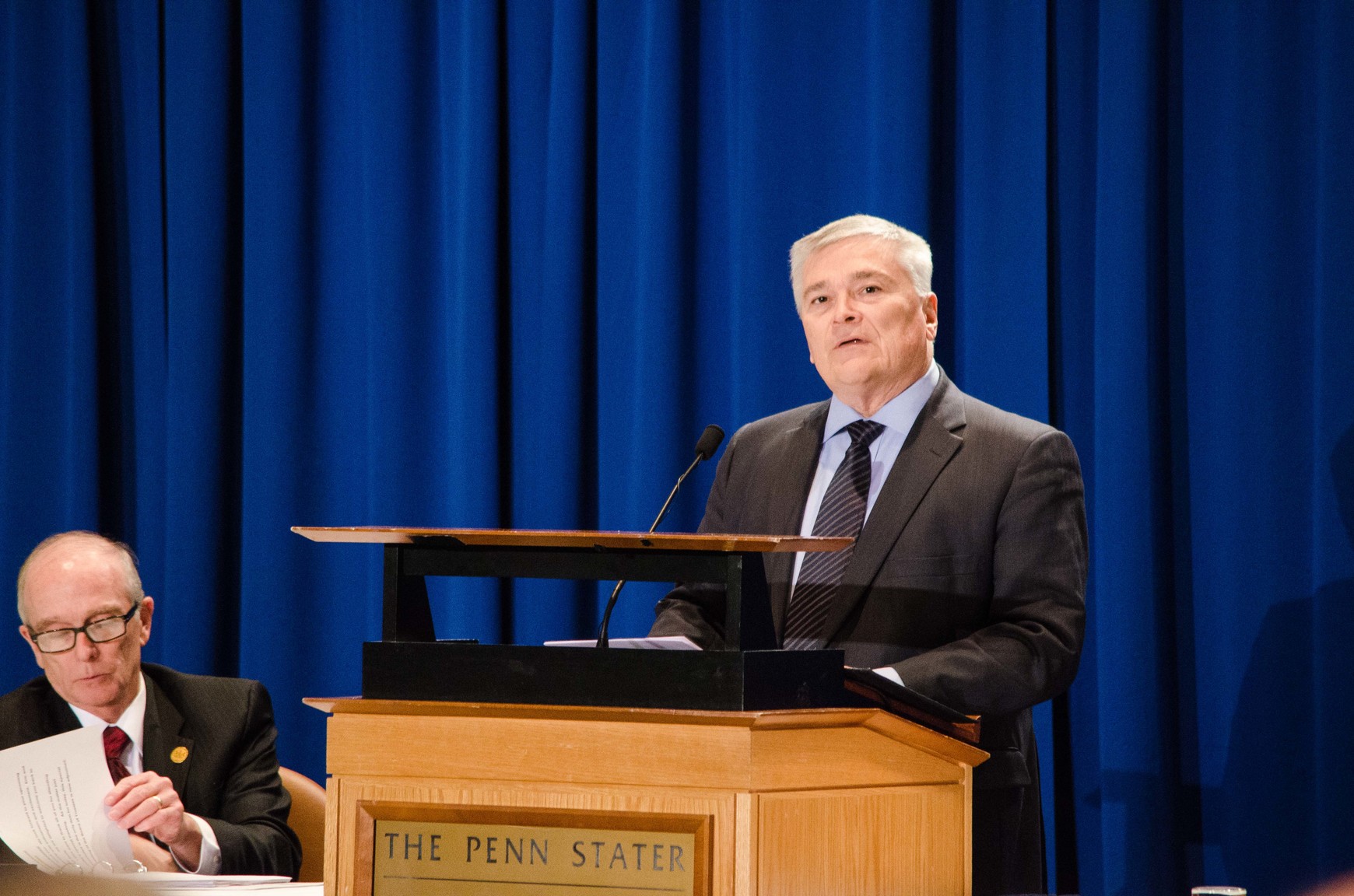 Eric Barron Officially Introduced as Penn State President-Elect ...
