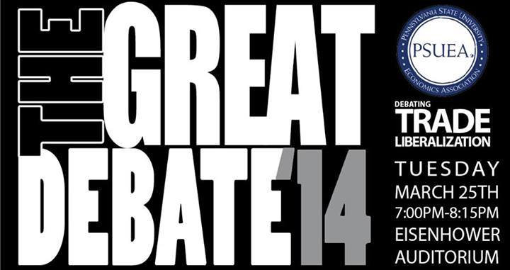 Economics Association to Host Annual "Great Debate"