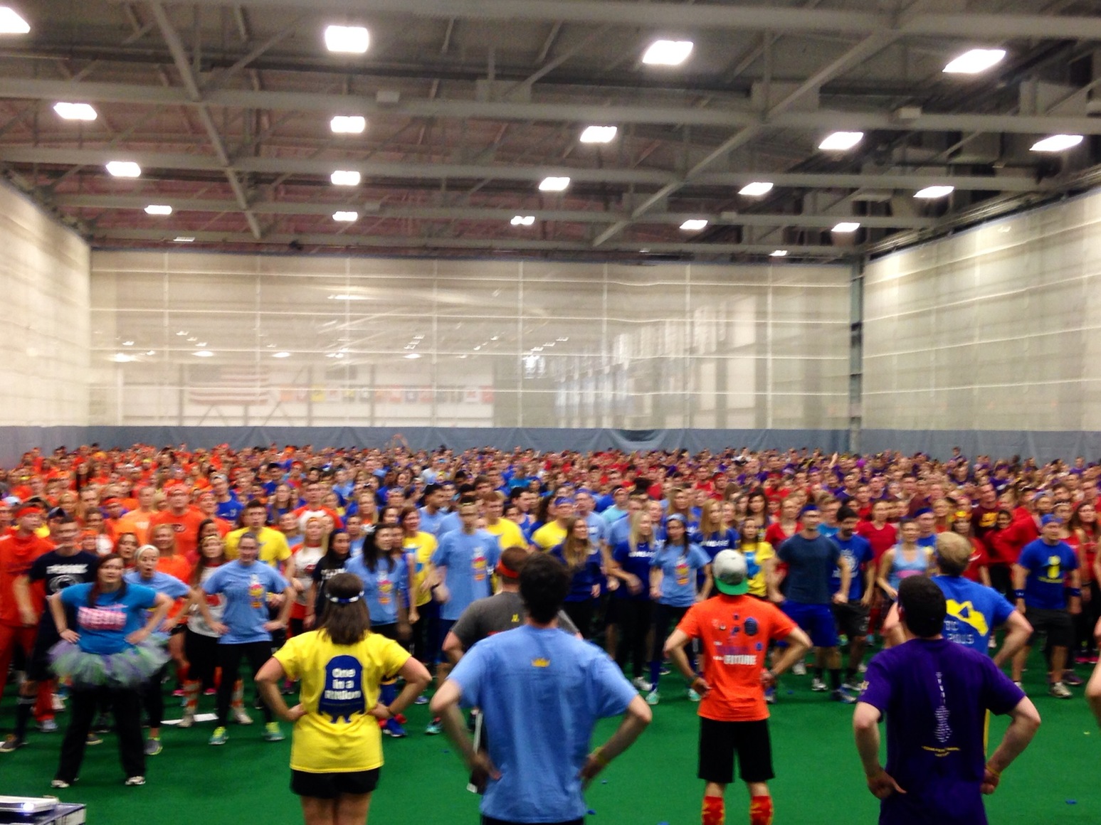 THON Dancers and DRCM's Kick Off 2015 Color Wars
