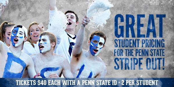 Penn State Football Offering Forty Dollar Student Tickets Against Rutgers