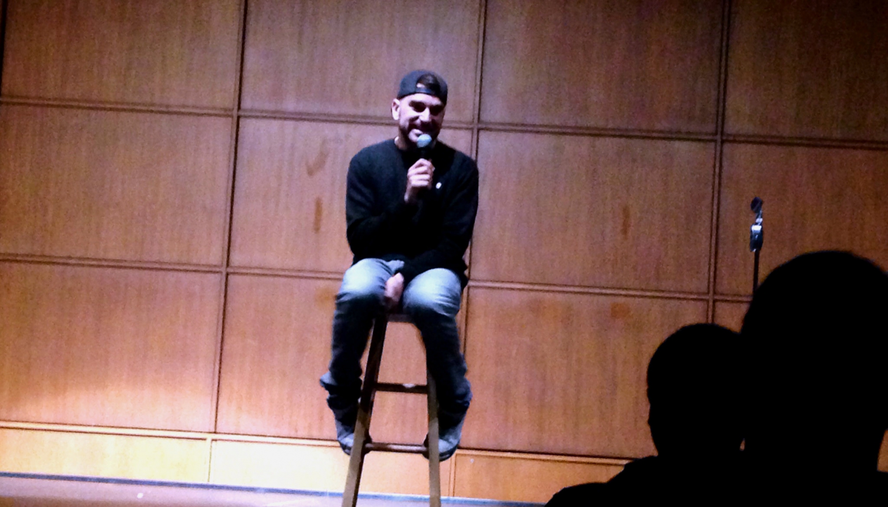 CollegeHumor Performance Cracks Up Alumni Hall