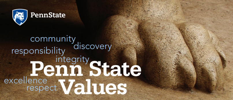 President Barron Unveils 'Aspirational' Penn State Values