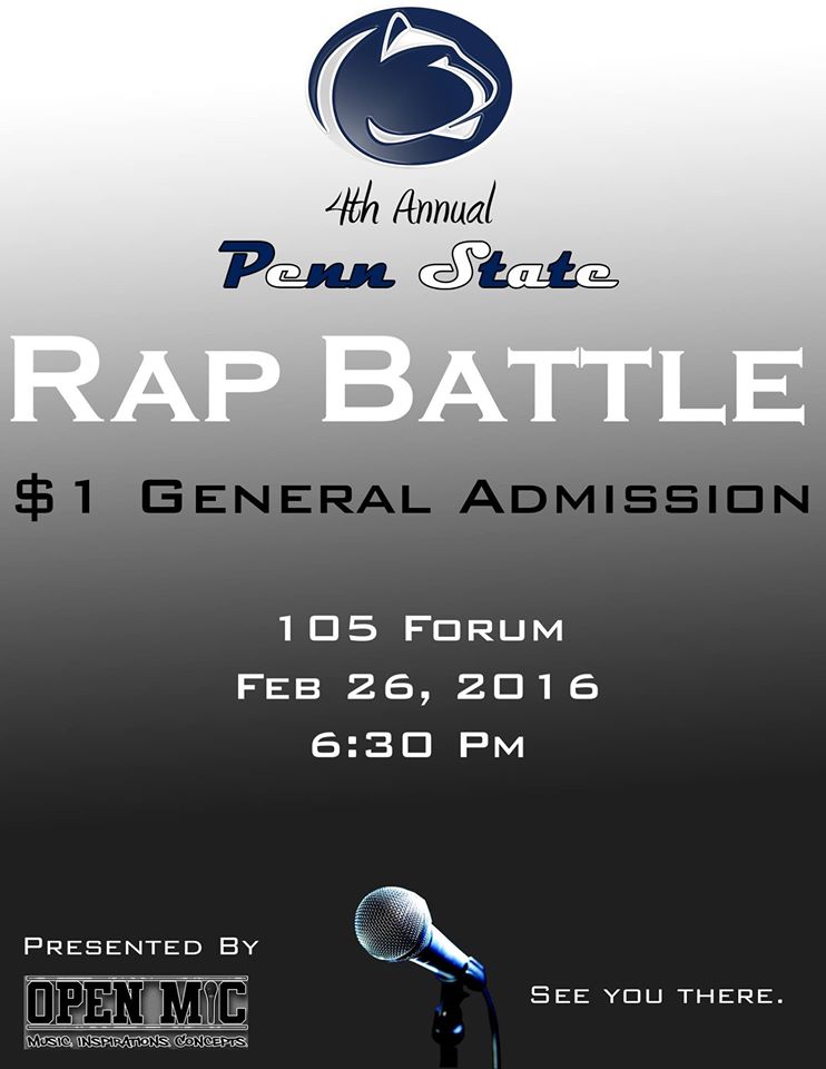 Open Mic Club Hosts Fourth Annual Rap Battle This Week