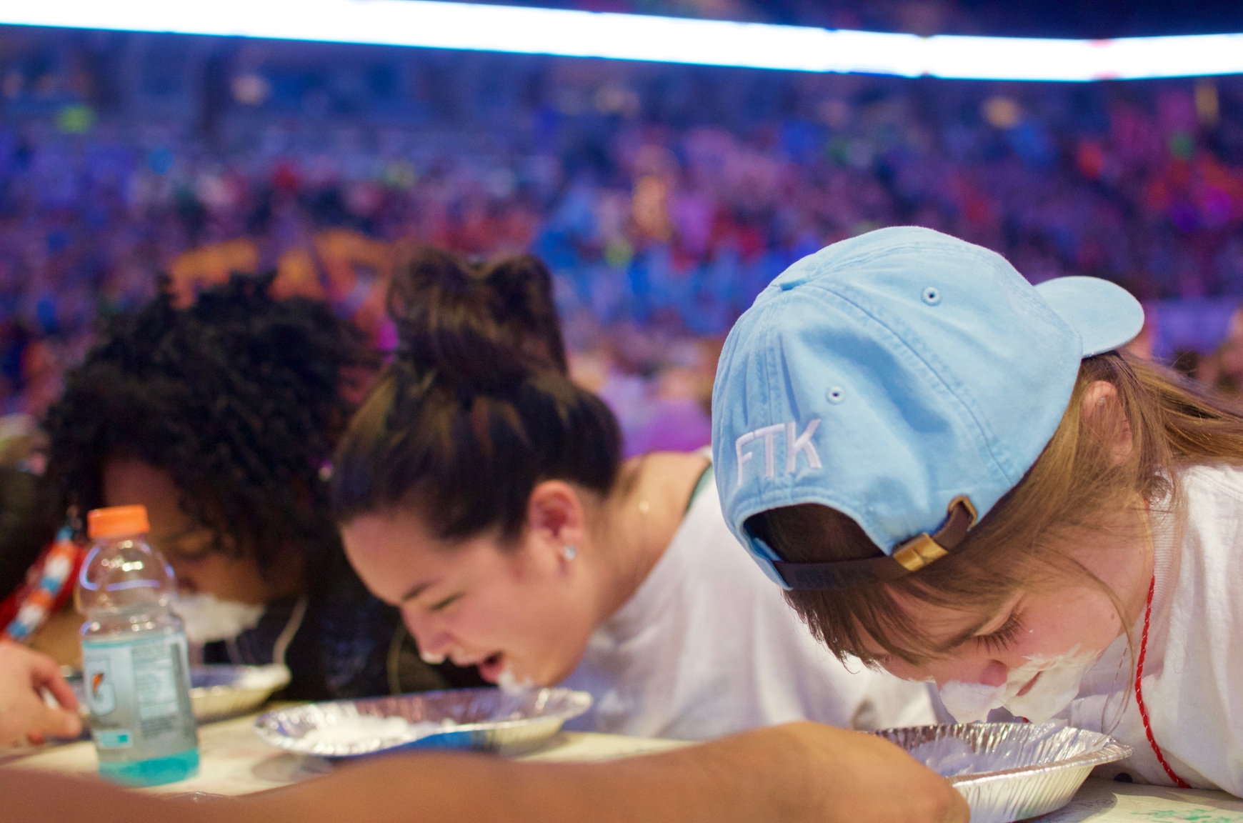 Dancer Wins Pie Eating Contest