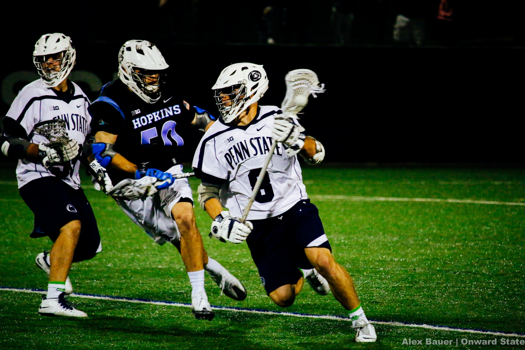 Penn State Men's Lacrosse Pushes Past Hobart On The Road