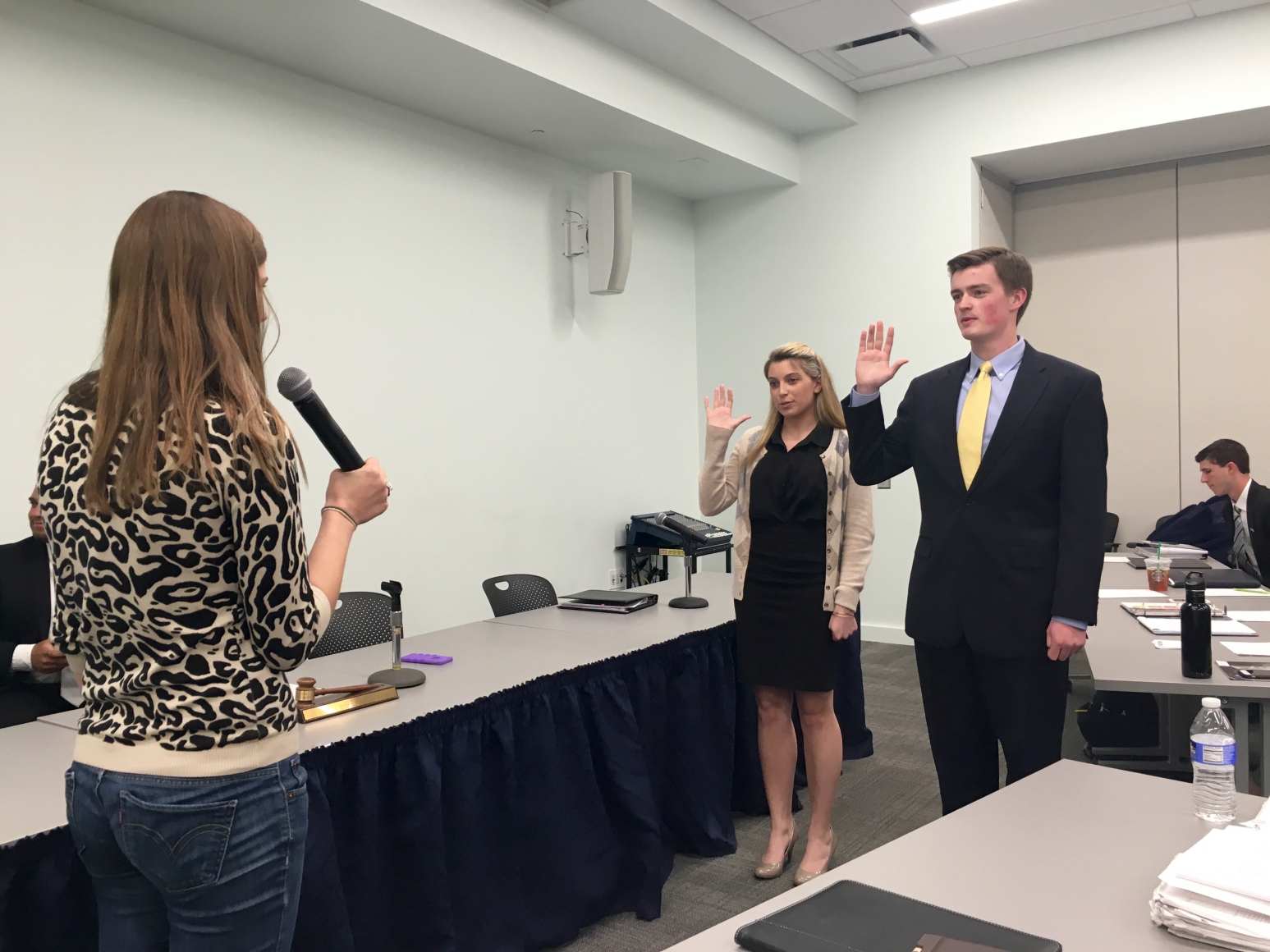Terry Ford Sworn In As UPUA President In 11th Assembly's Inaugural Meeting