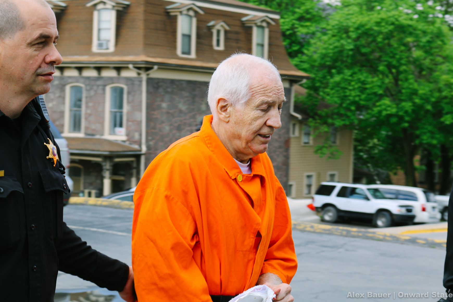 Sandusky Testifies at Hearing