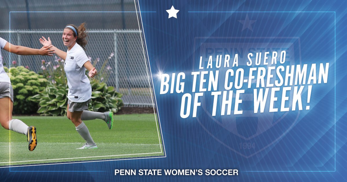 Laura Suero Named Big Ten Co-Freshman Of The Week