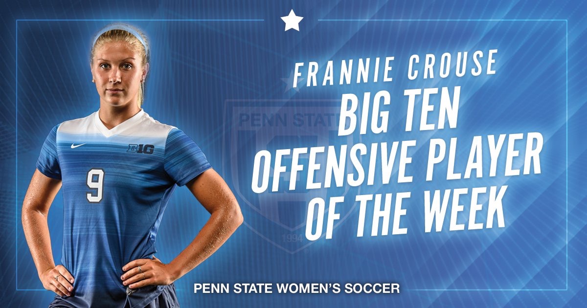 Frannie Crouse Named Big Ten Offensive Player Of The Week