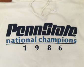 We Want To See Your Vintage Penn State Apparel