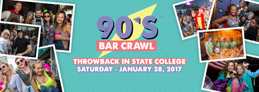 Get Jiggy Wit It At The 90s Bar Crawl In State College