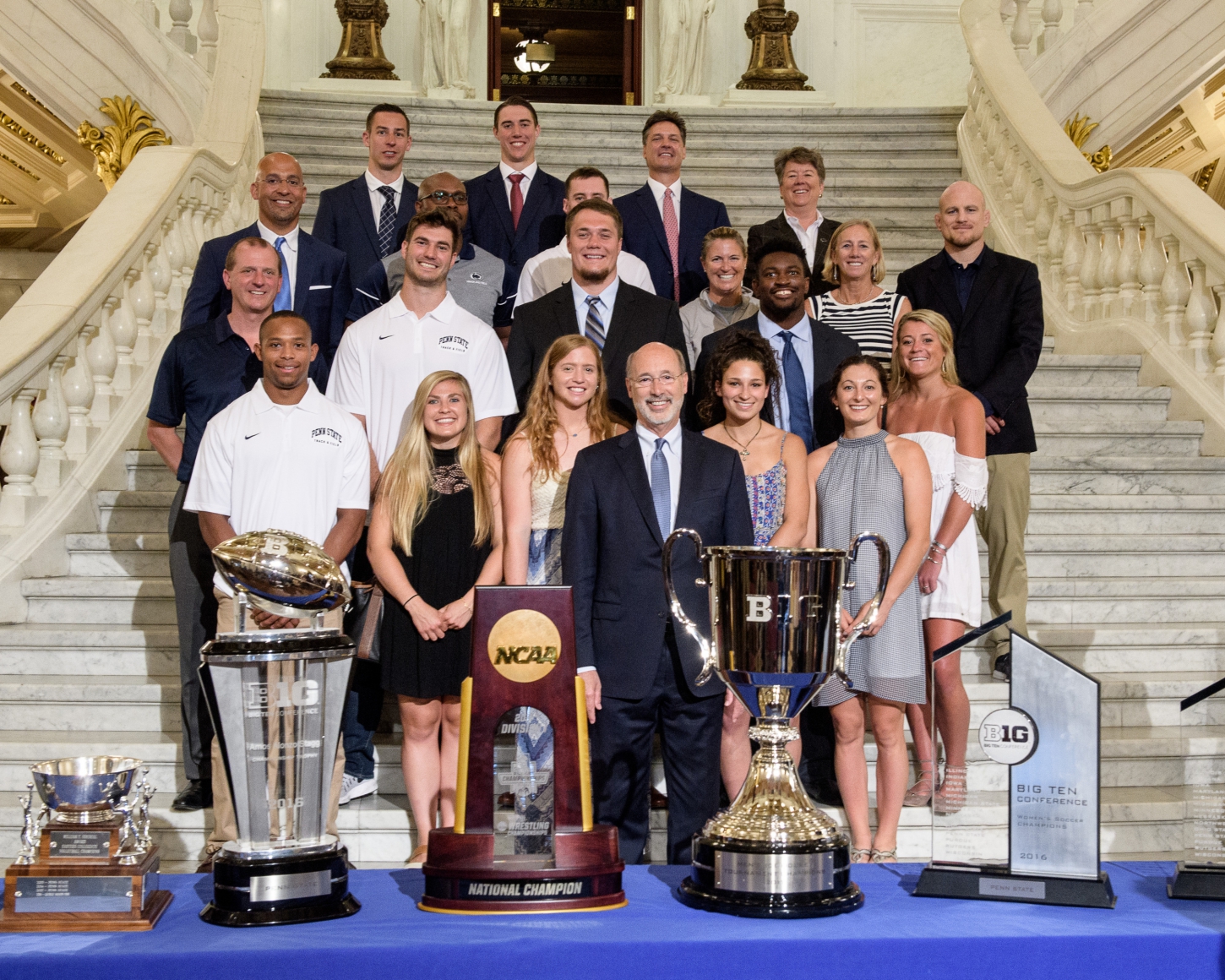 State Capitol Honors Penn State's Championship Teams | Onward State