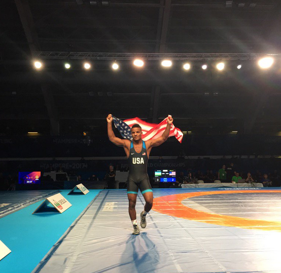 Penn State Wrestler Mark Hall Wins Junior World Championship Again ...