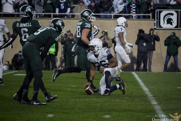 No. 7 Penn State Falls To Michigan State 27-24 On Last-Second Field ...
