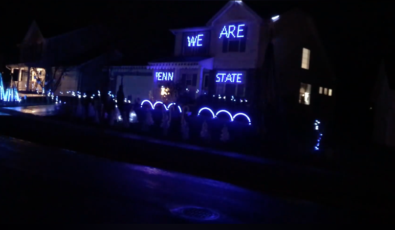 Ultimate Penn State Holiday Light Show Gives Back To Jared Box Project ...