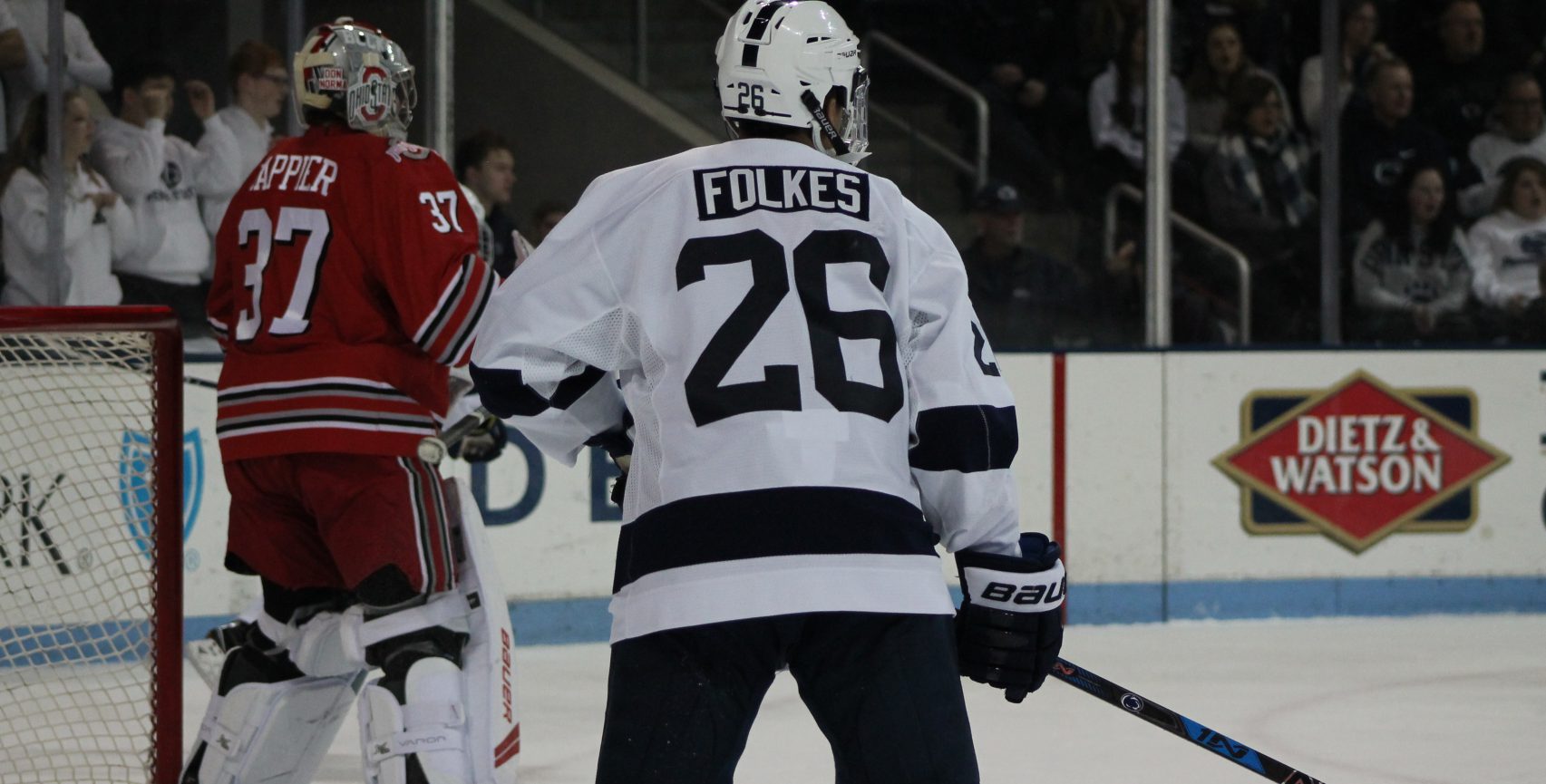 No. 14 Penn State Hockey Drops Game One Of Series With No. 18 Wisconsin ...
