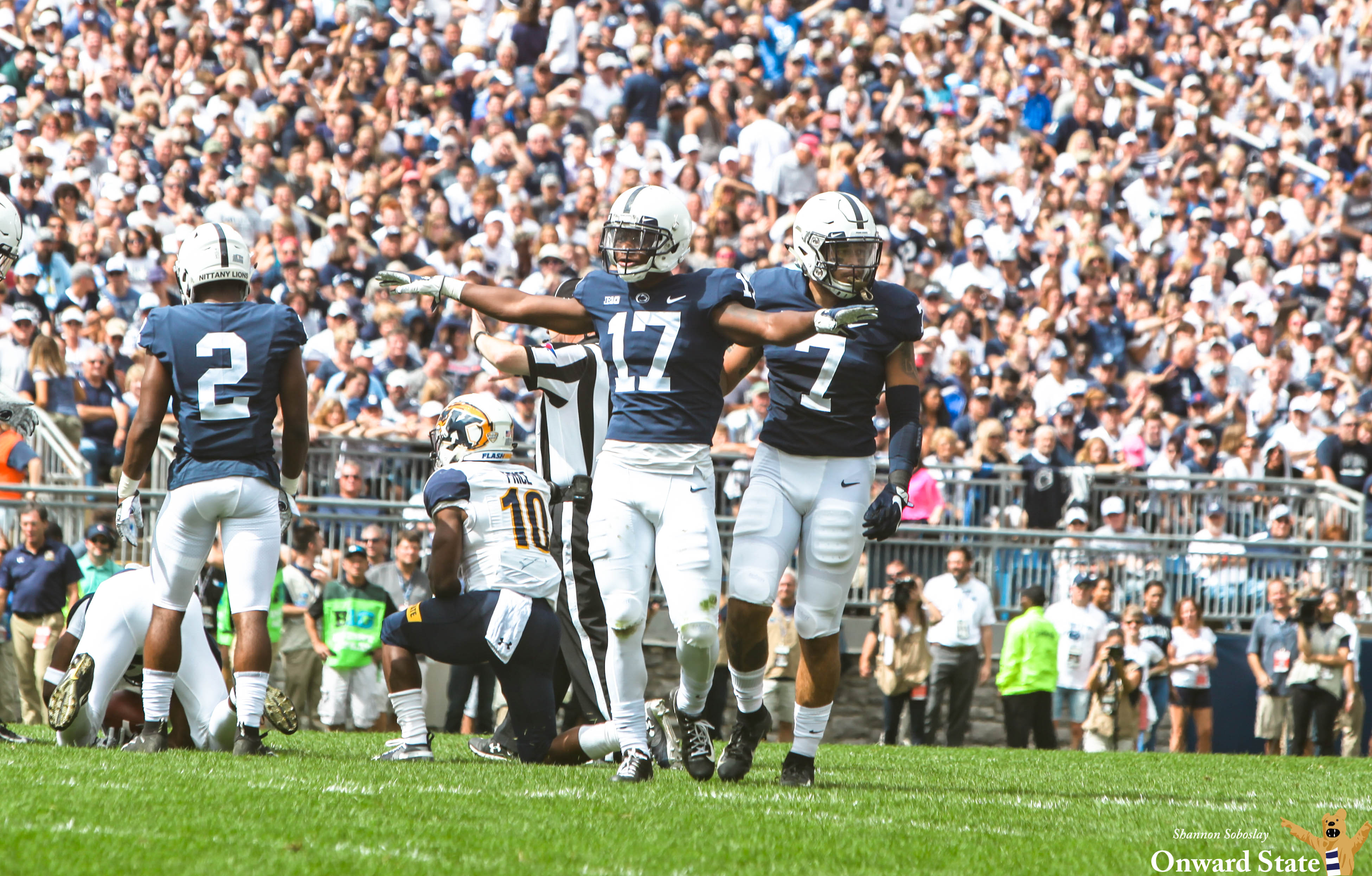 Penn State Defense Shows Vast Improvement In Tackling Against Kent ...
