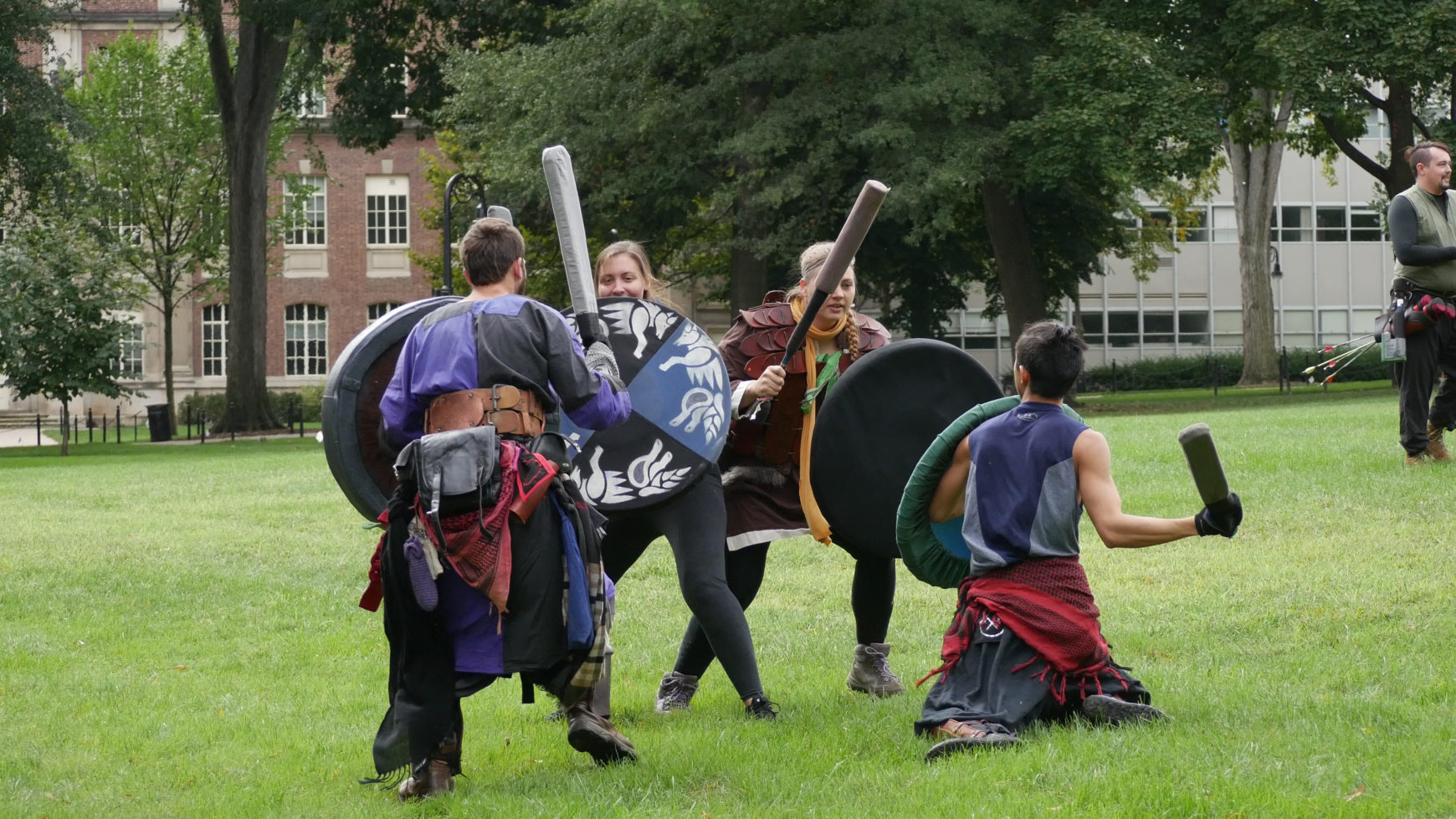 [Video] Happy Valley LARP: Medieval Combat Club Battles On Old Main ...