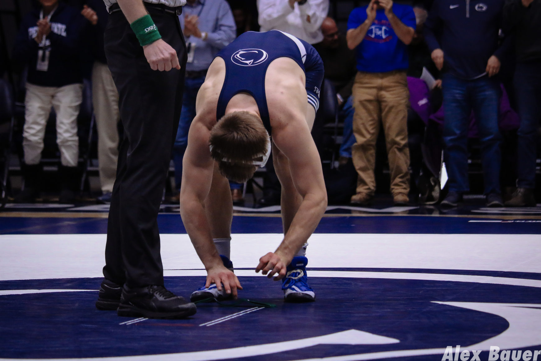 No. 1 Penn State Wrestling Wins Last Six Bouts To Beat No. 5 Michigan ...