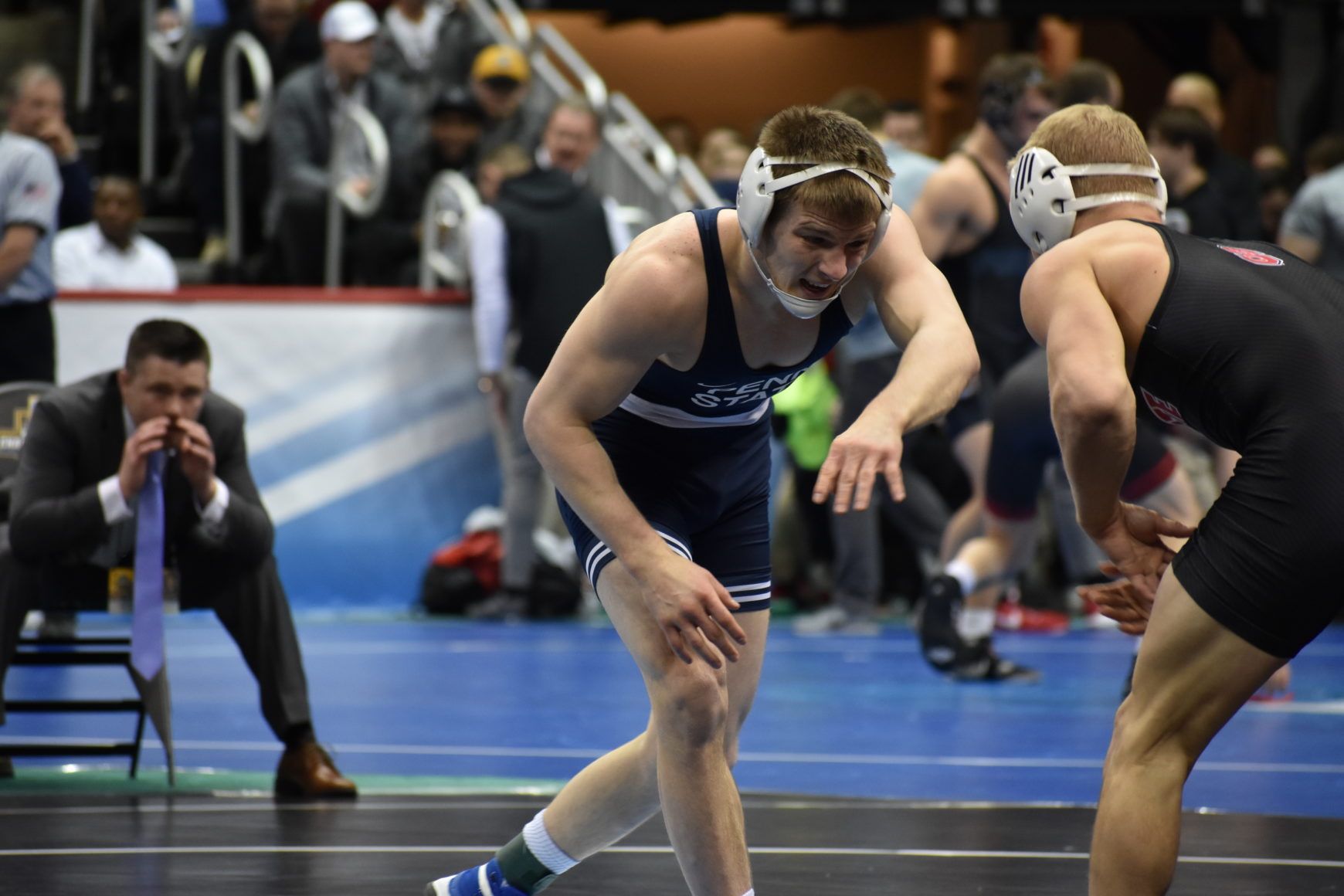 Jason Nolf's Road To Three Peat Goes Through Familiar Foe Ready To ...
