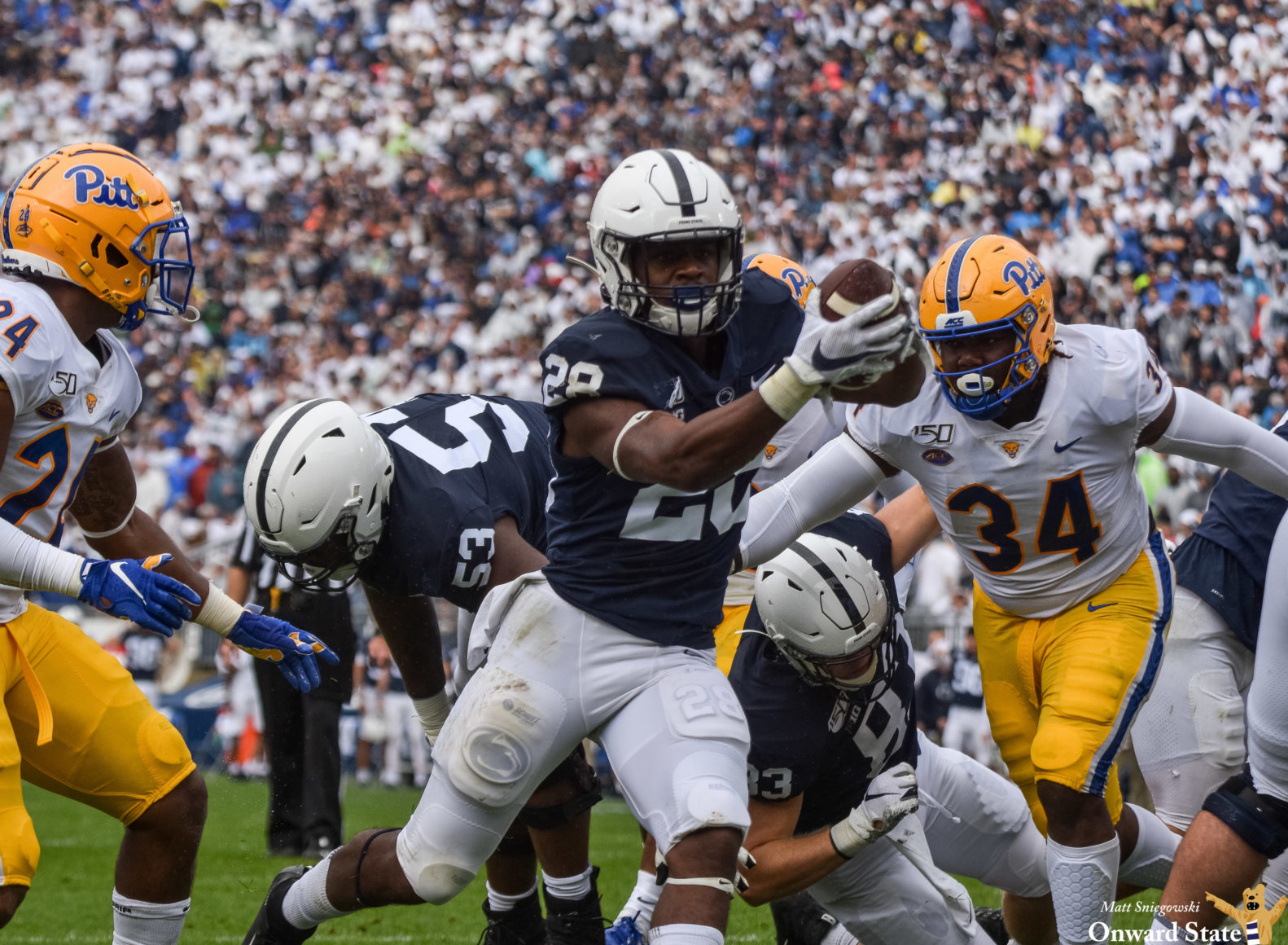 Former Penn State Running Back Devyn Ford Transfers To Notre Dame ...