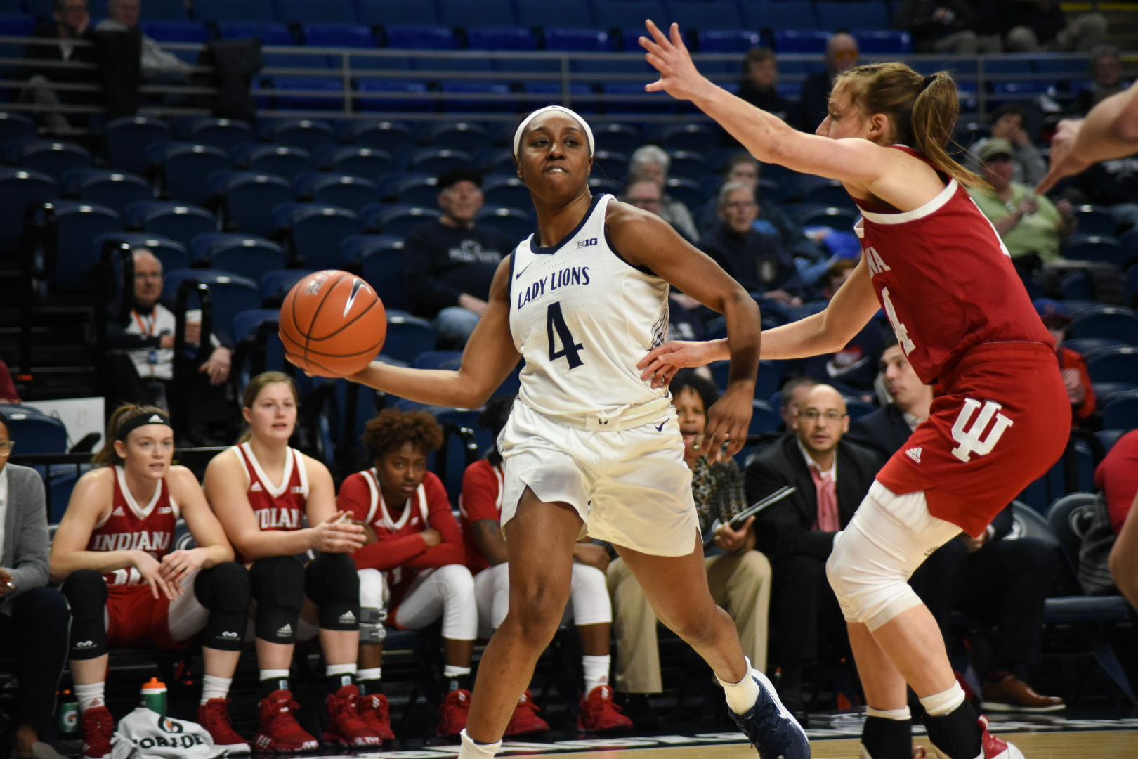 Lady Lions Put Up A Fight Against No. 17 Indiana In 76-60 Loss | Onward ...