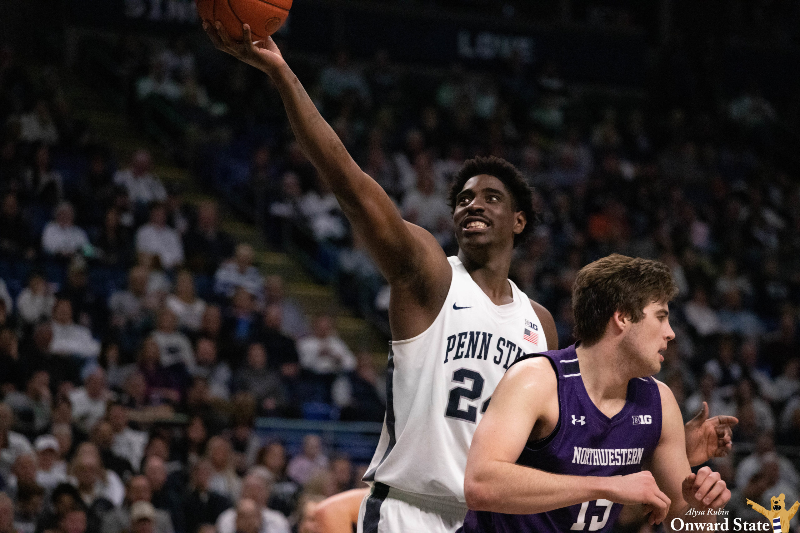 Penn State Hoops' Mike Watkins Has Been A Defensive Monster | Onward State