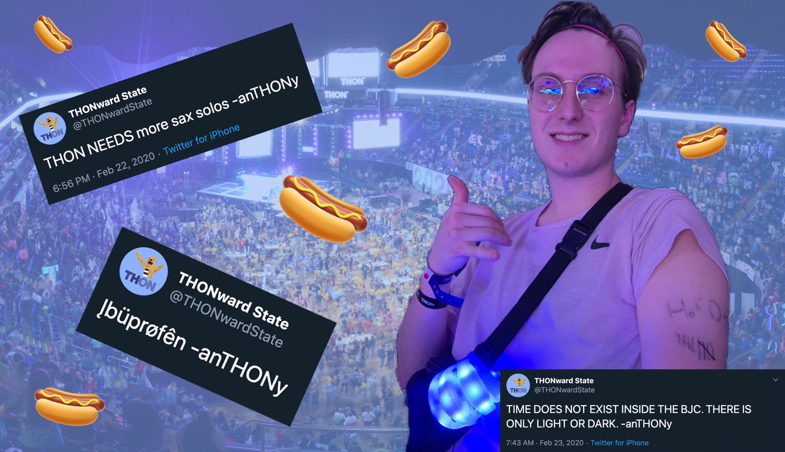'AnTHONy's' Weirdest Tweets From THON 2020 | Onward State