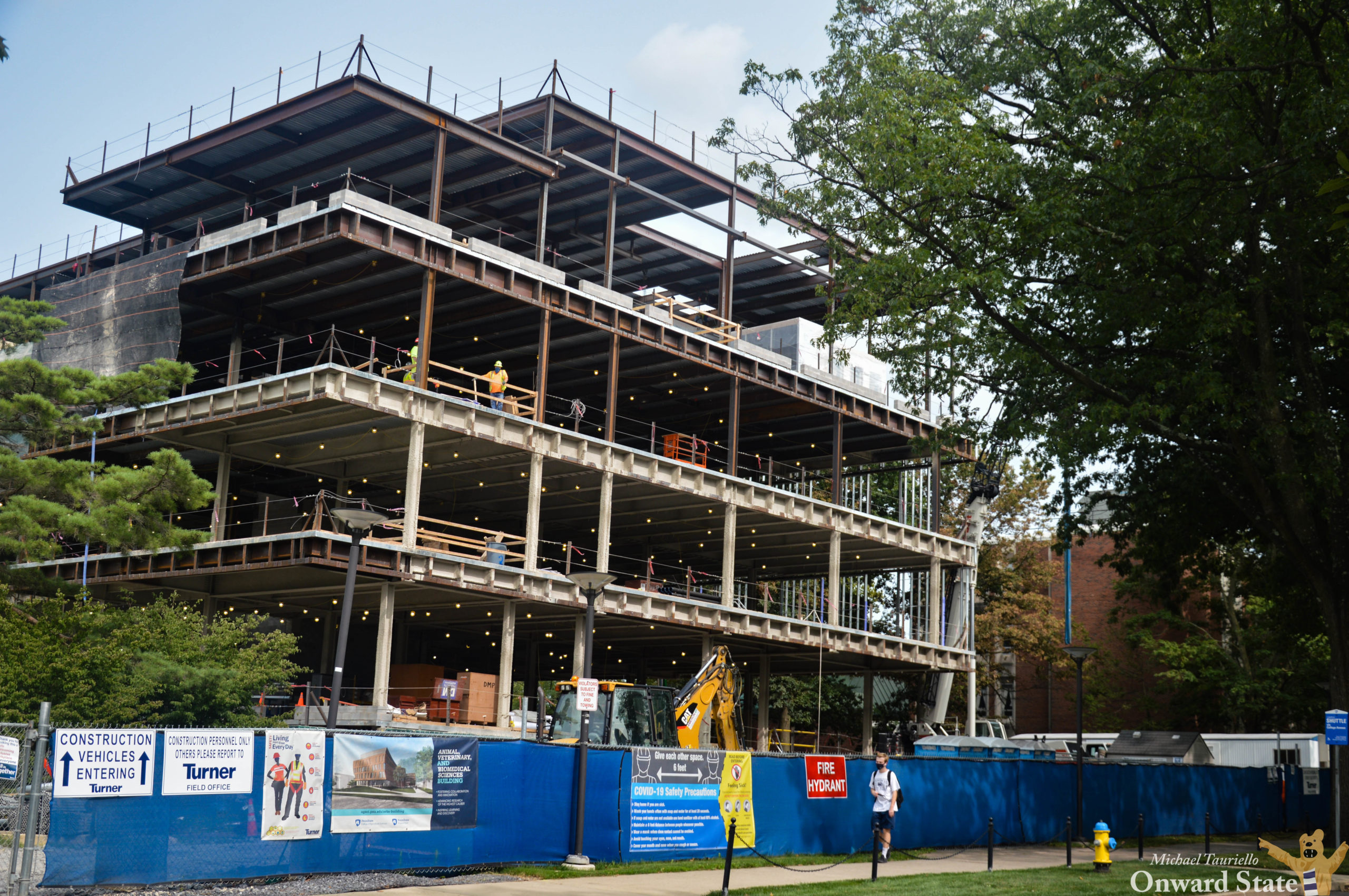 Animal, Veterinary, & Biomedical Sciences Building Construction Halfway ...