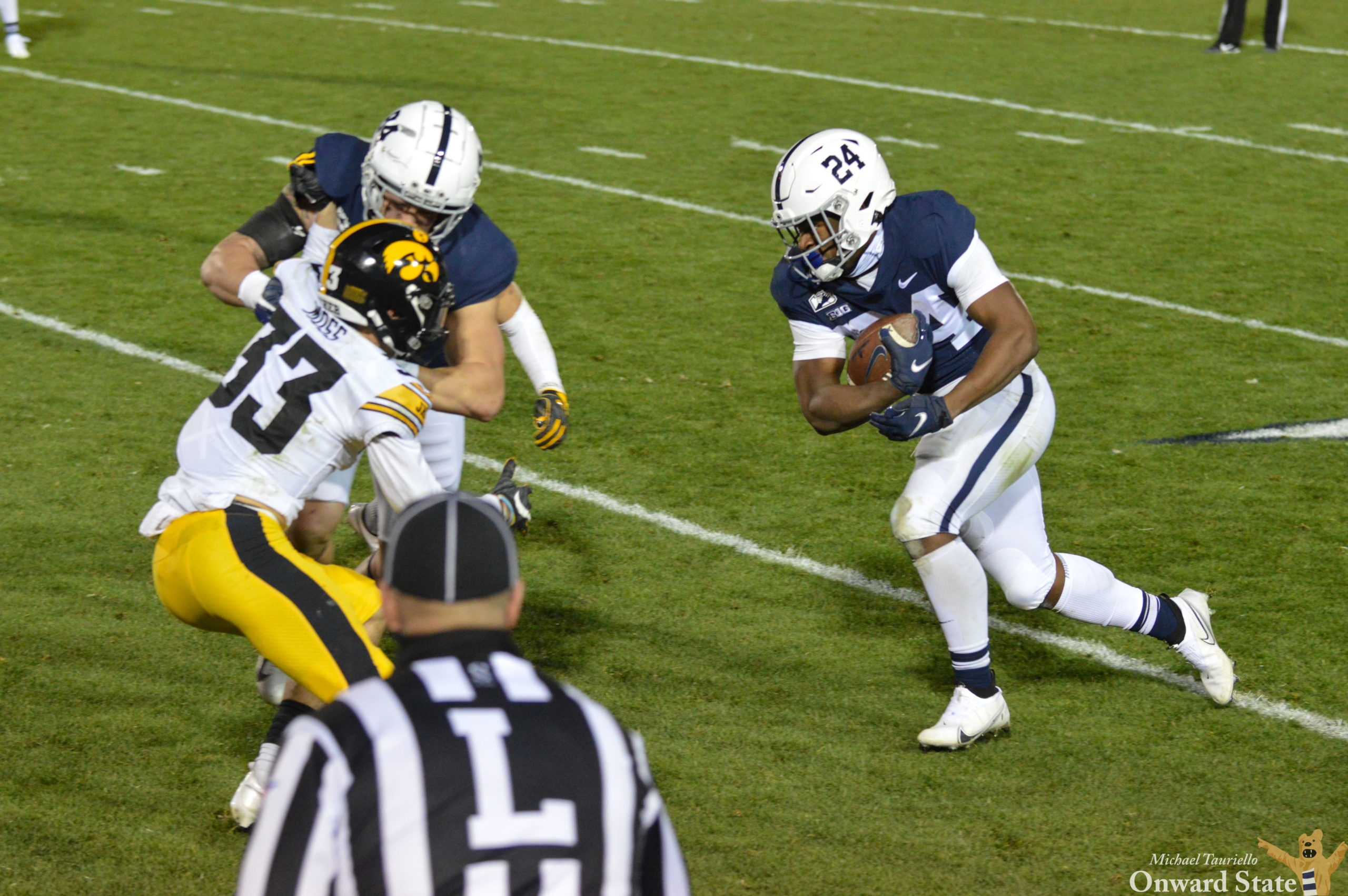 Penn State Football's Keyvone Lee Named Big Ten Freshman Of The Week ...