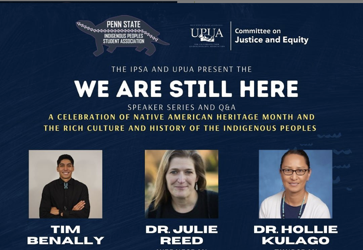 UPUA, IPSA To Host Indigenous Speaker Series & Q&A Starting November 10 ...