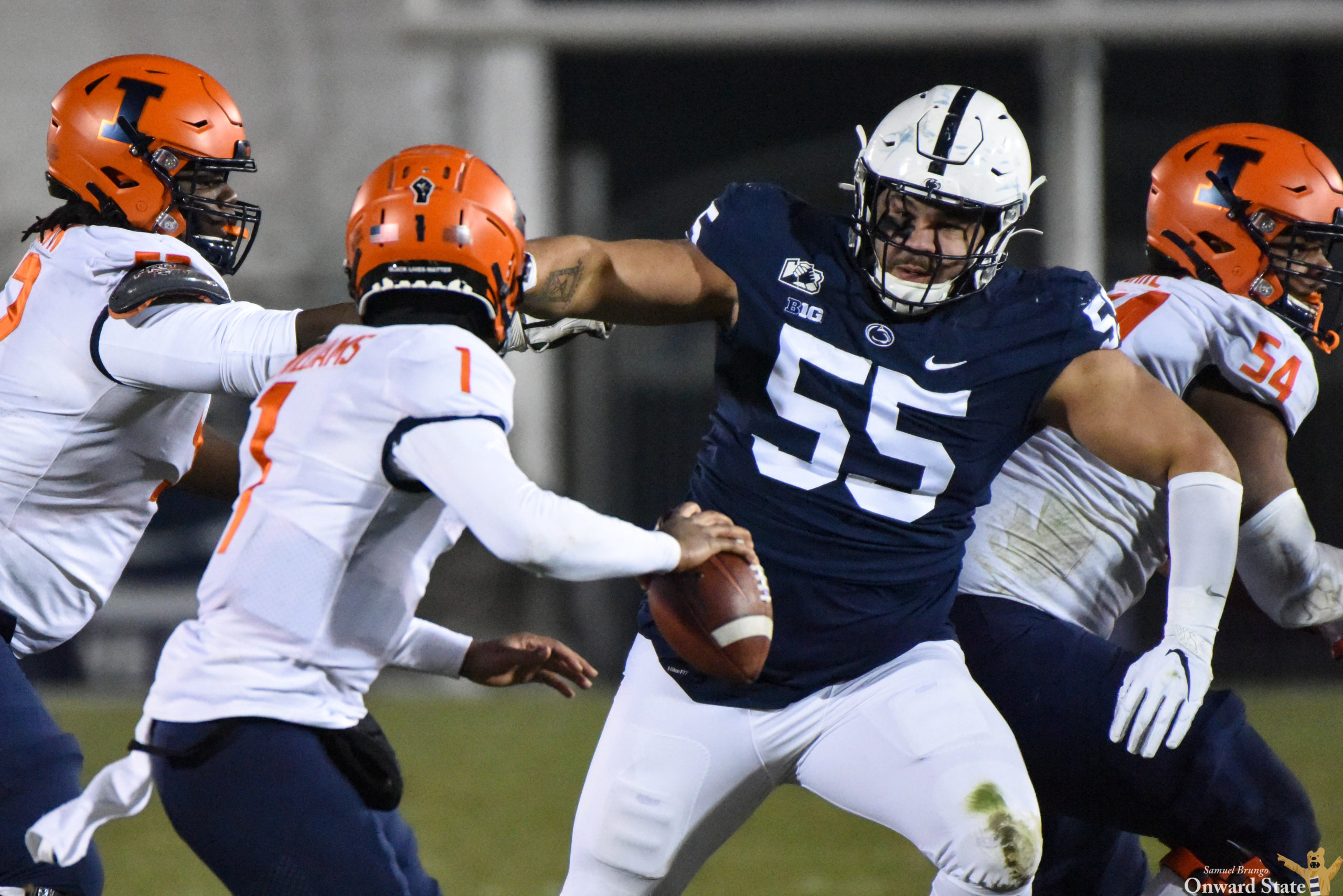 Penn State Defense 'Plays Up To Standard' After Ugly First Quarter ...