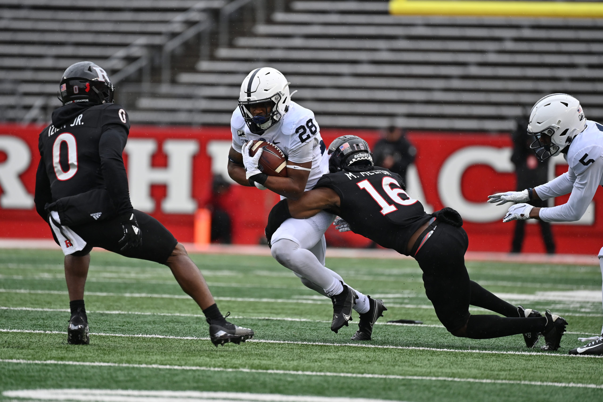Penn State Rushers, Offensive Line Gash Rutgers In Gruelling Win ...