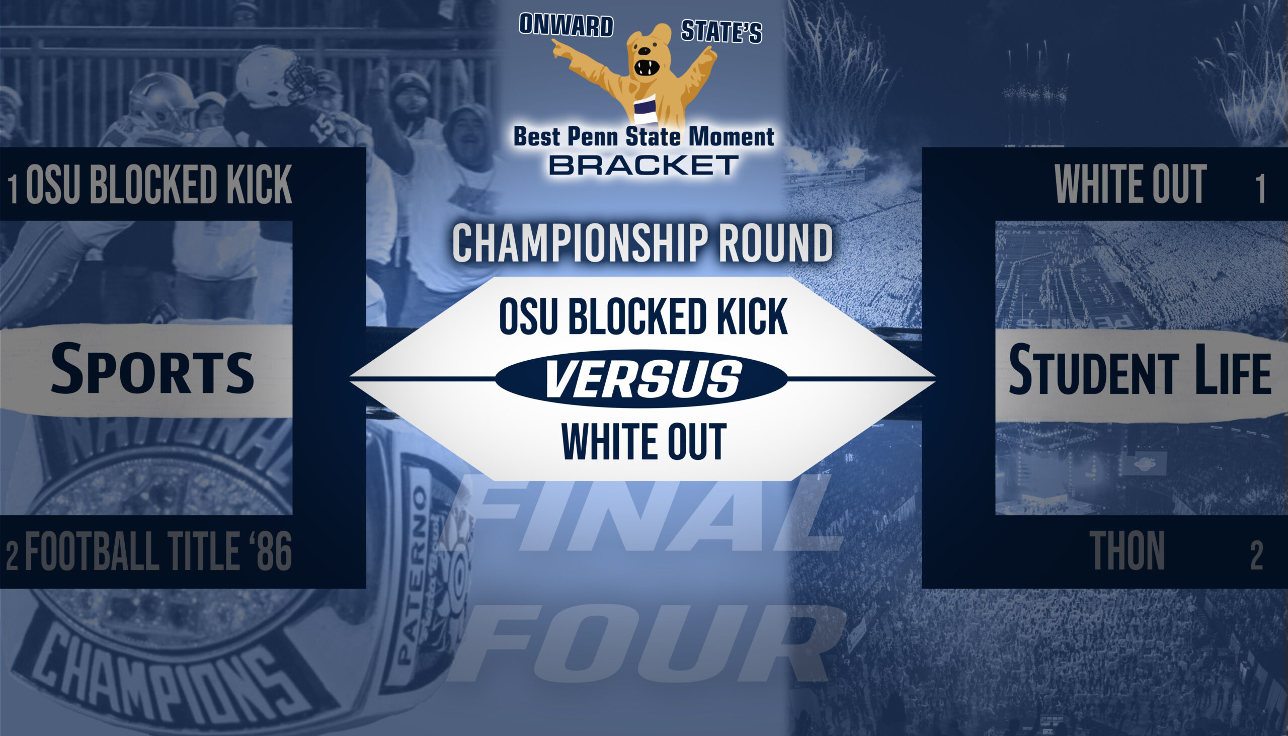 The Best Penn State Moment Bracket: The Championship | Onward State