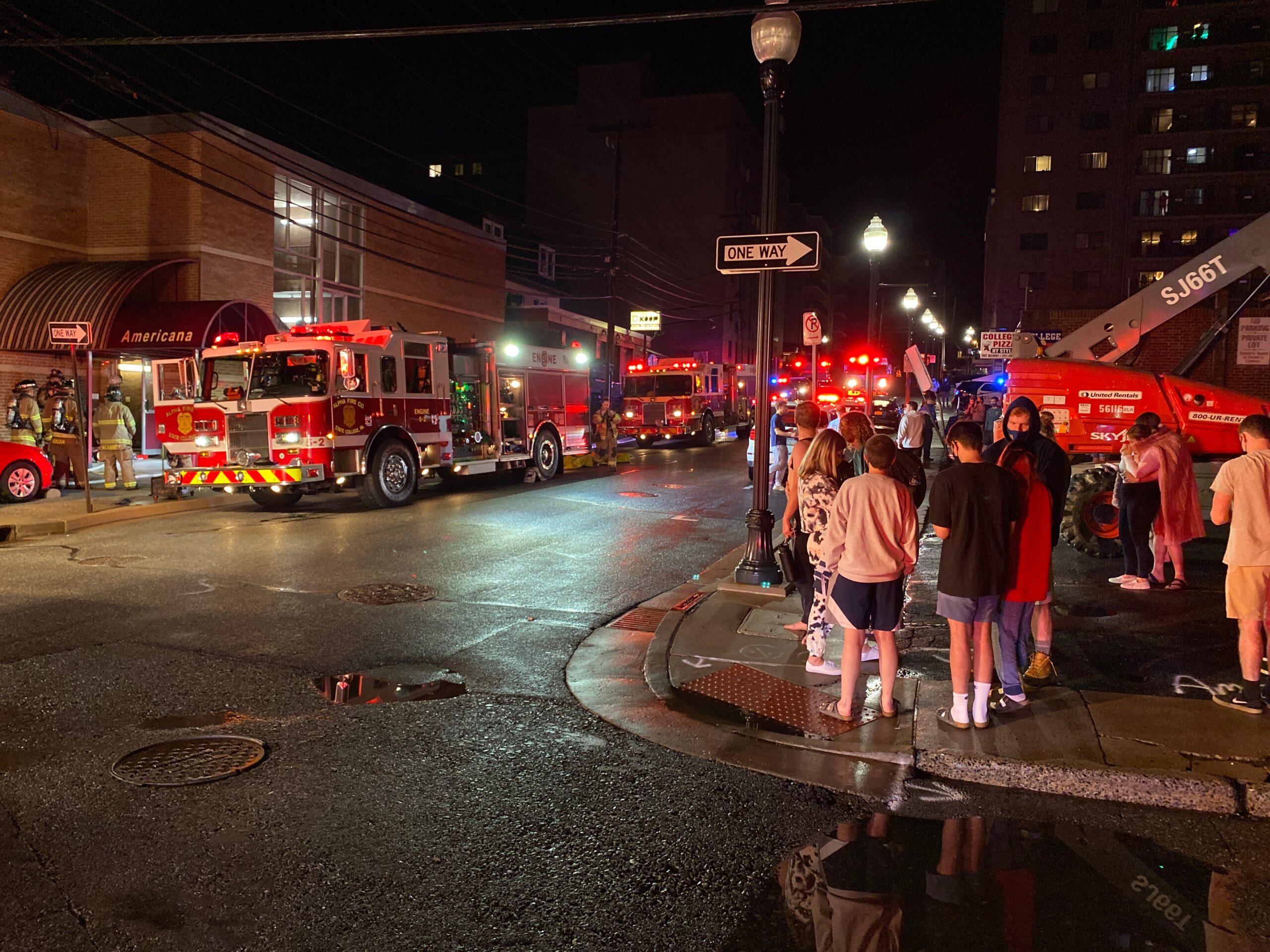 Crews Respond To Second-Alarm Fire At Americana House Apartments ...