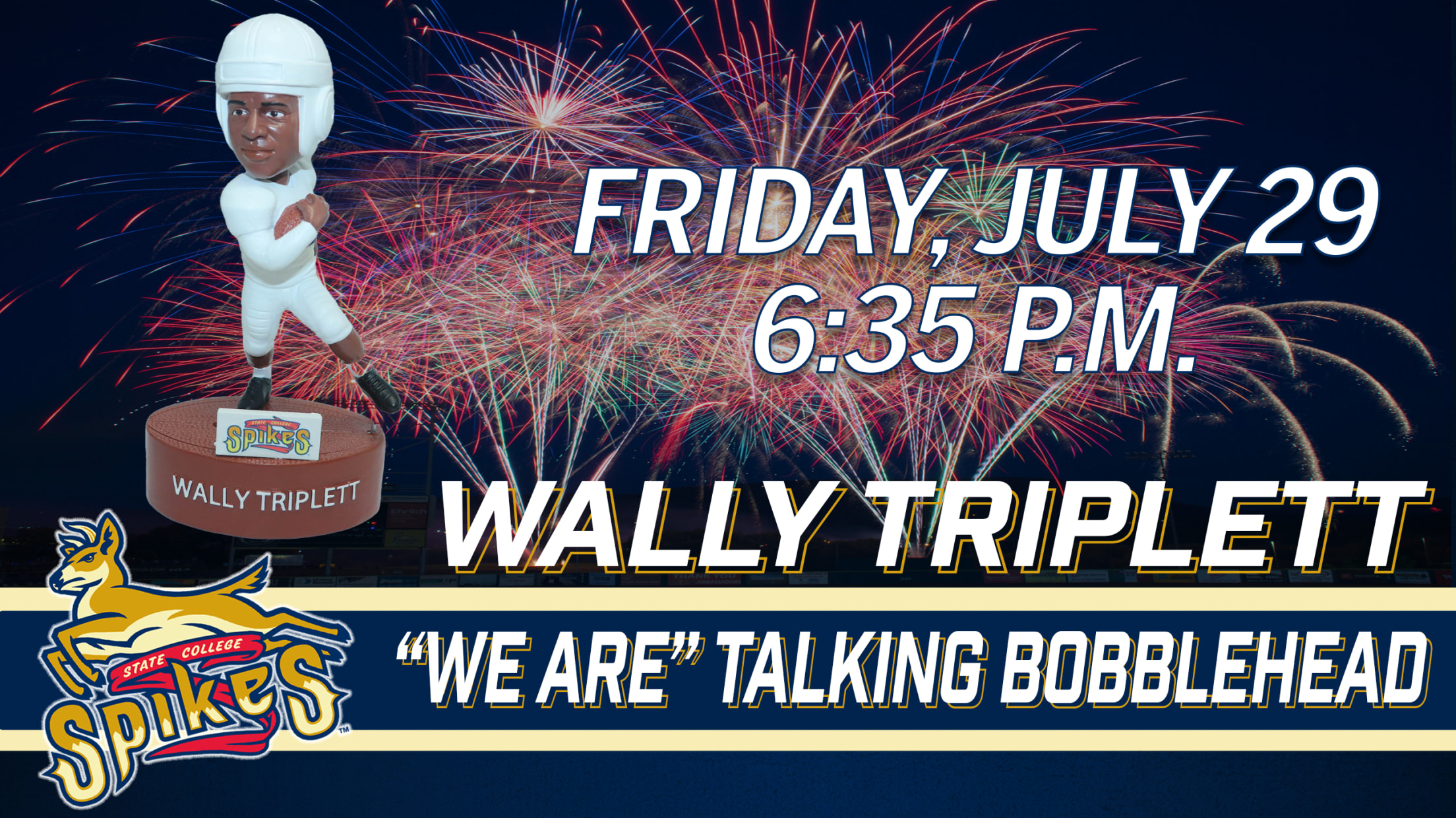 State College Spikes To Honor Wally Triplett July 29 | Onward State