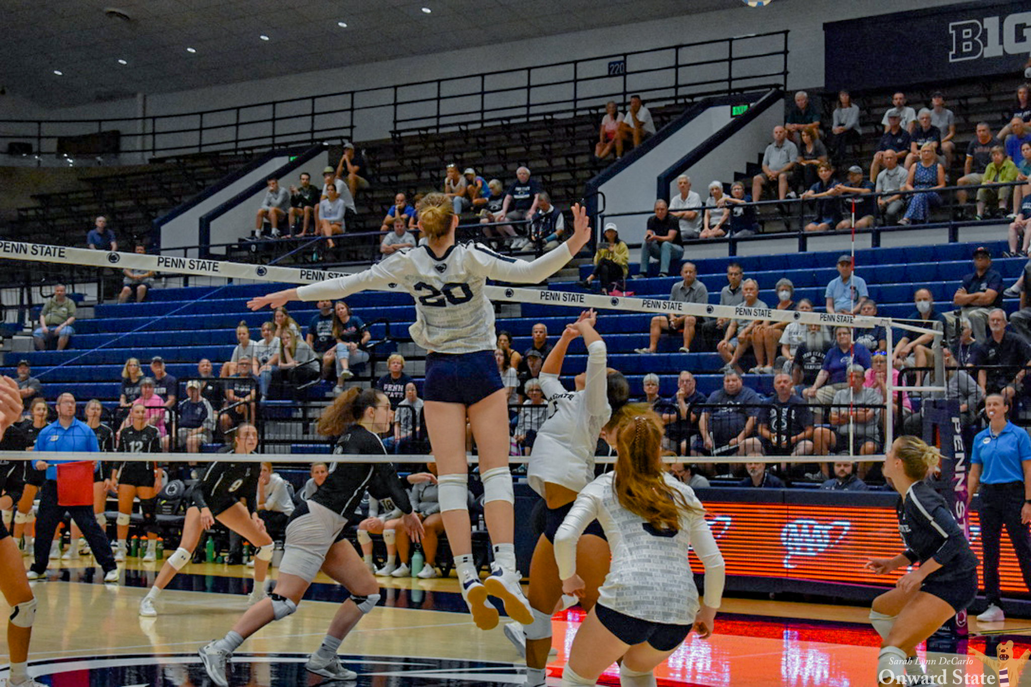 No. 21 Penn State Women's Volleyball Takes Down Troy In Straight Sets ...