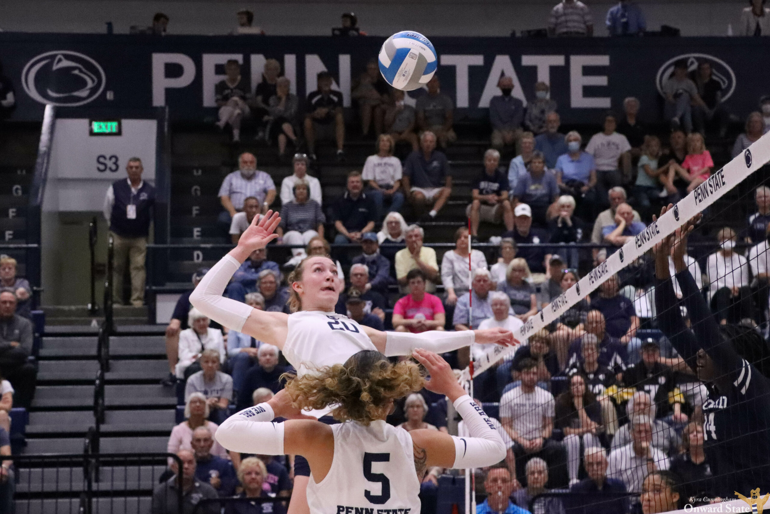 No. 11 Penn State Women's Volleyball Takes Down Albany In Straight Sets ...