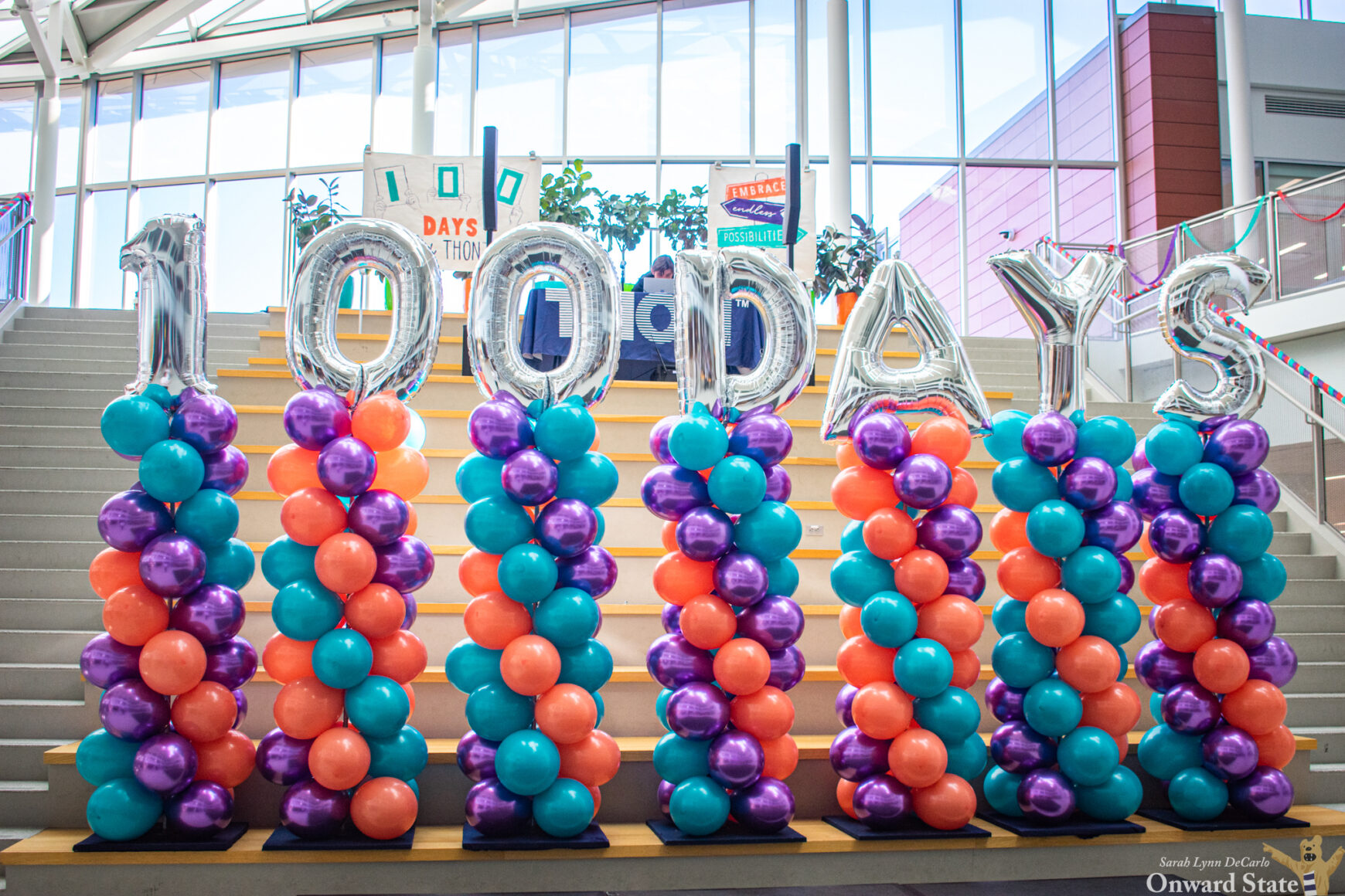 [Photo Story] Penn Staters Celebrate 100 Days 'Til THON | Onward State