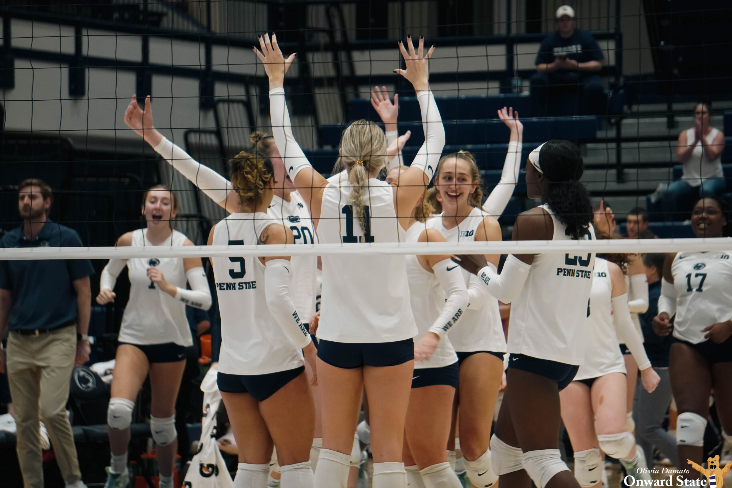 No. 15 Penn State Women's Volleyball Tops Maryland In Four Sets ...