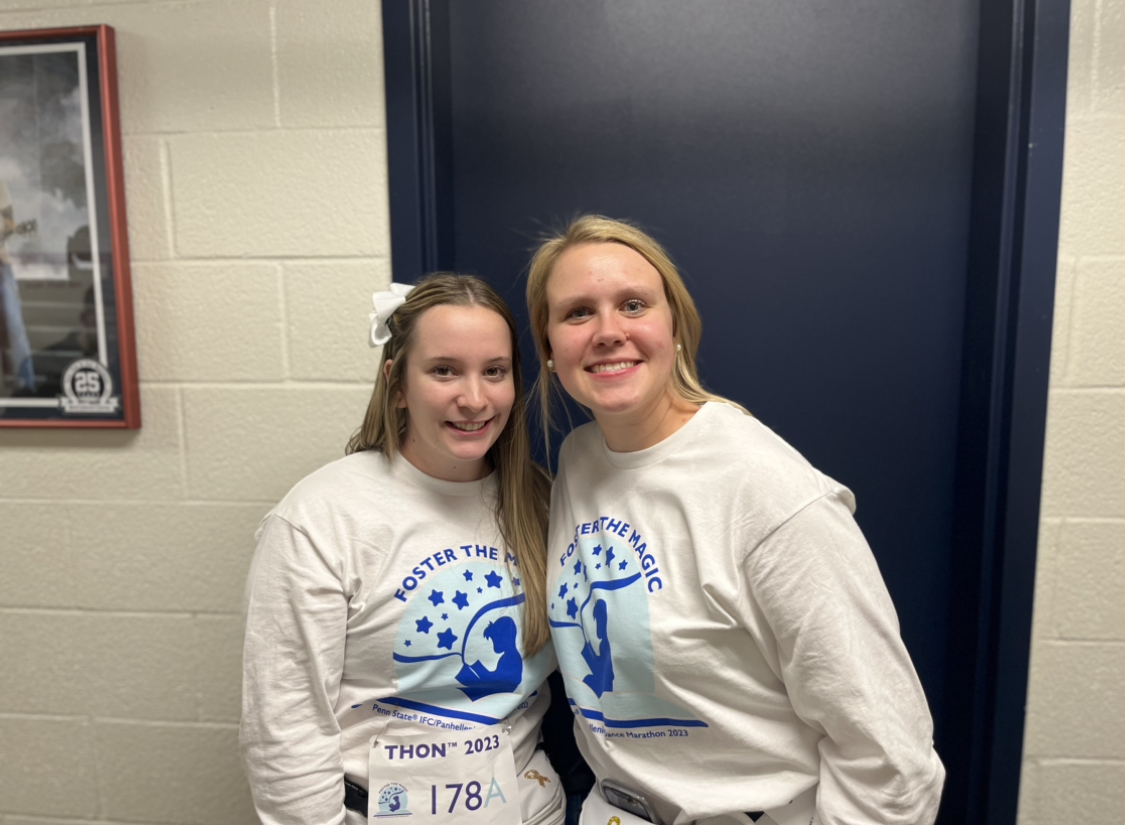 Marissa Hunt & Emma Wolfe Taking THON Talents From Stands To Floor As ...